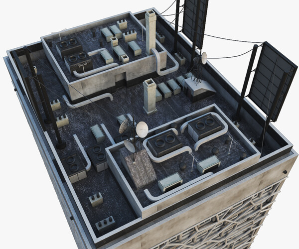 ArtStation - City Generator Kitbash Generic Urban Skyscraper Office ...