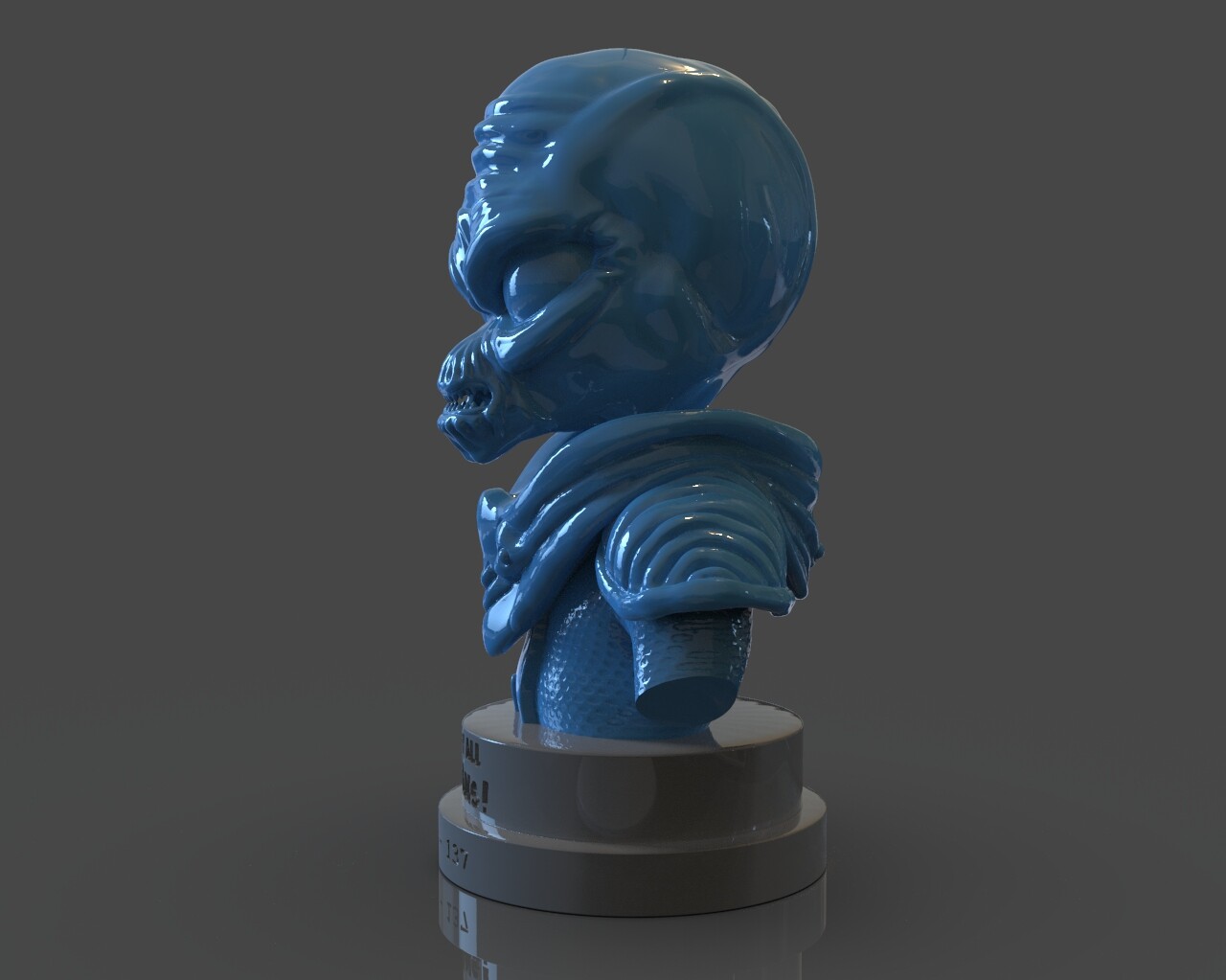 ArtStation - Crypto 137 Destroy all Humans Bust | Resources