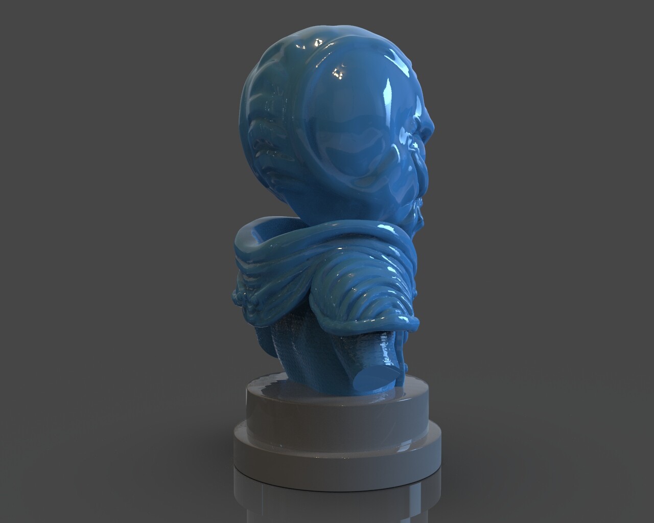 ArtStation - Crypto 137 Destroy all Humans Bust | Resources