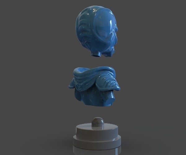 ArtStation - Crypto 137 Destroy all Humans Bust | Resources