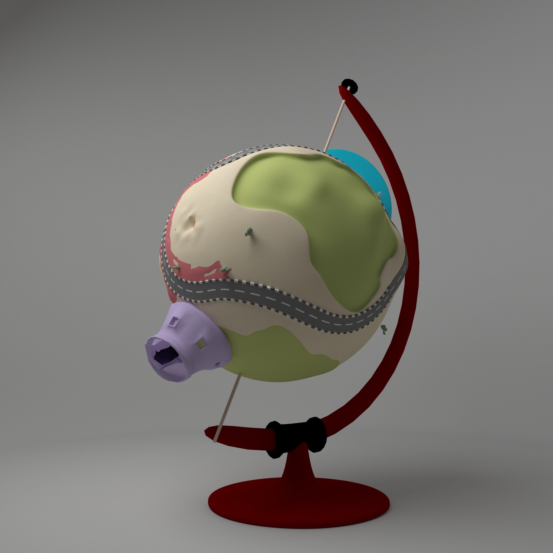 ArtStation - Earth Cartoon Environment | Resources