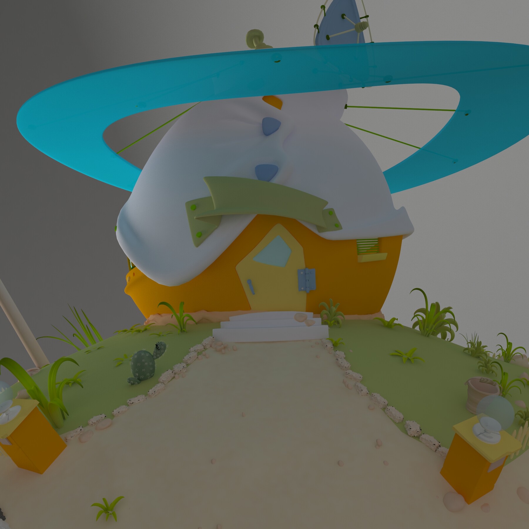 ArtStation - Earth Cartoon Environment | Resources