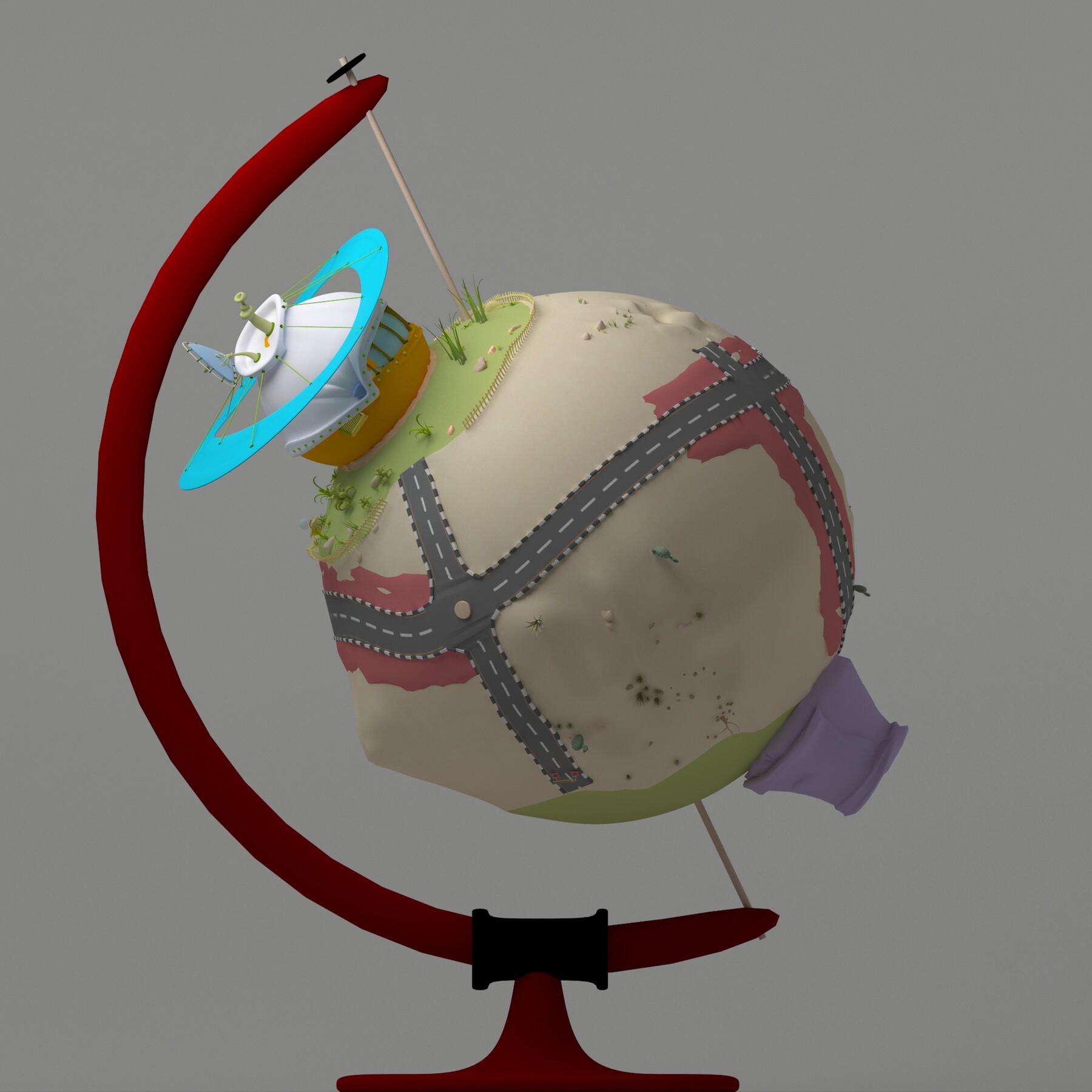 ArtStation - Earth Cartoon Environment | Resources