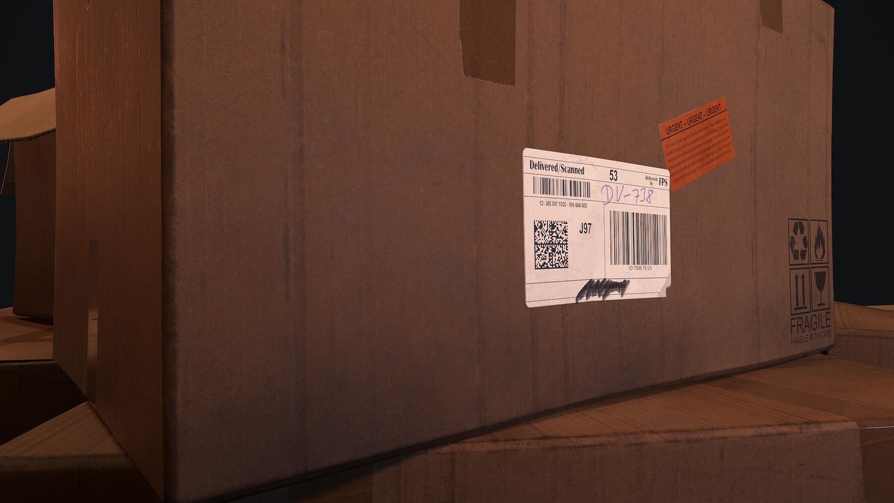 ArtStation - Cardboard Boxes | Game Assets