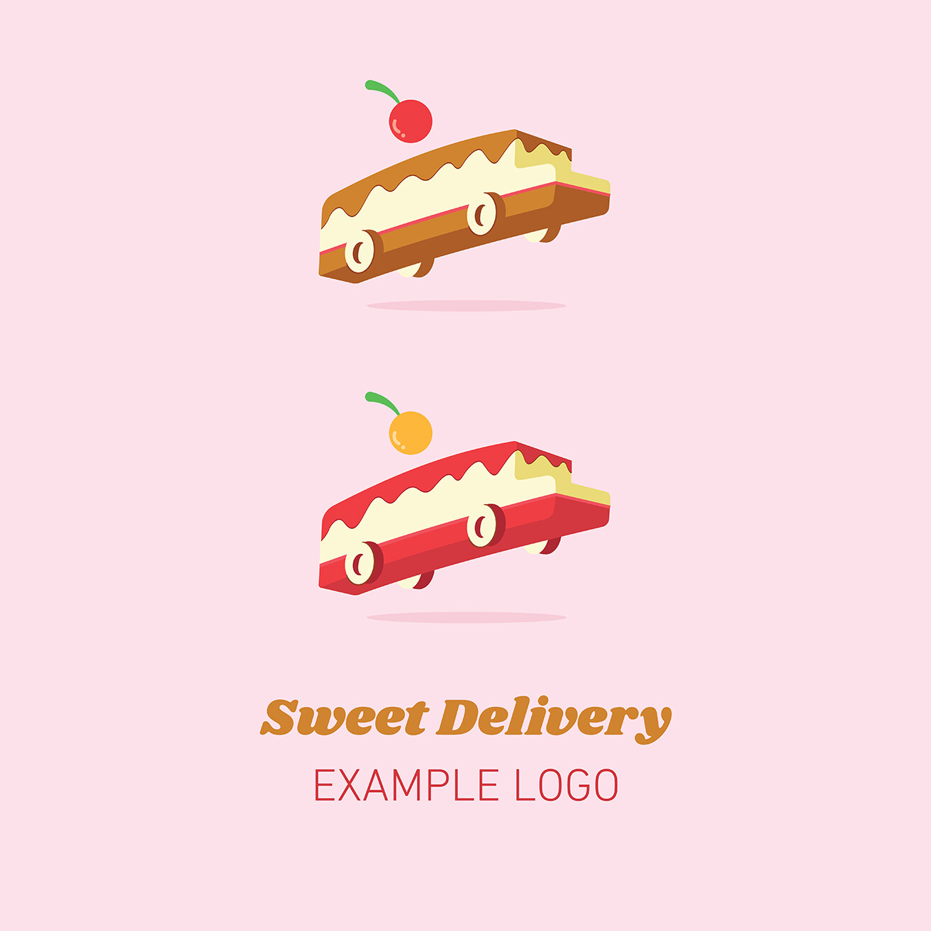ArtStation - Sweet Delivery Logo Example Logo Vector | Artworks