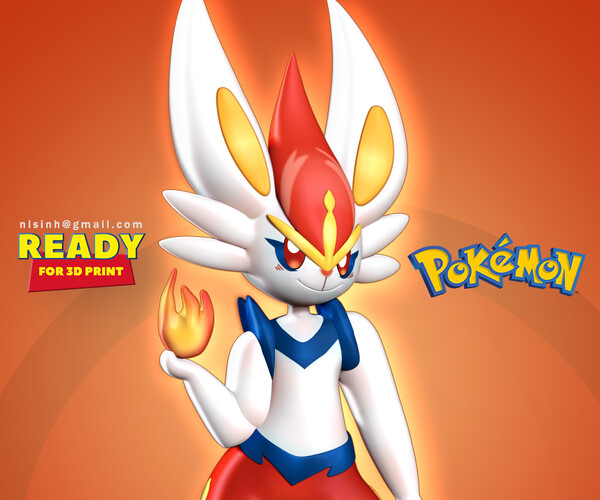 ArtStation - Cinderace - Pokemon Fanart | Resources