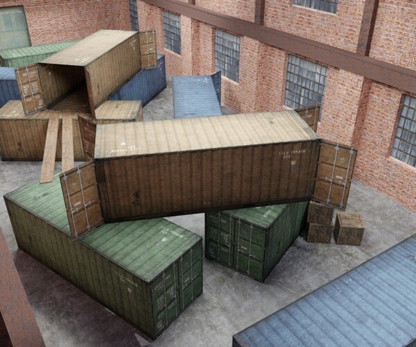 ArtStation - Warehouse | Game Assets