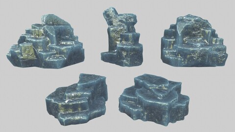 ArtStation - Rock Set | Game Assets
