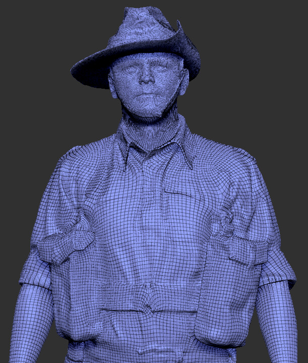 ArtStation - Australian infantryman character from World War 2 272 ...