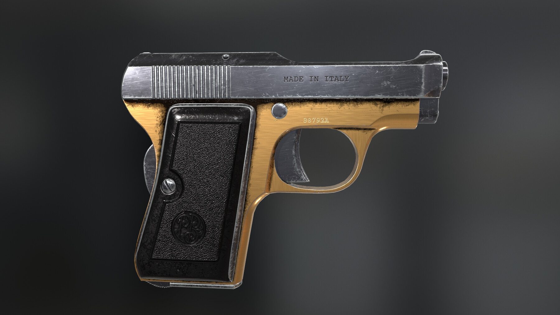 ArtStation - Beretta M418 | Game Assets