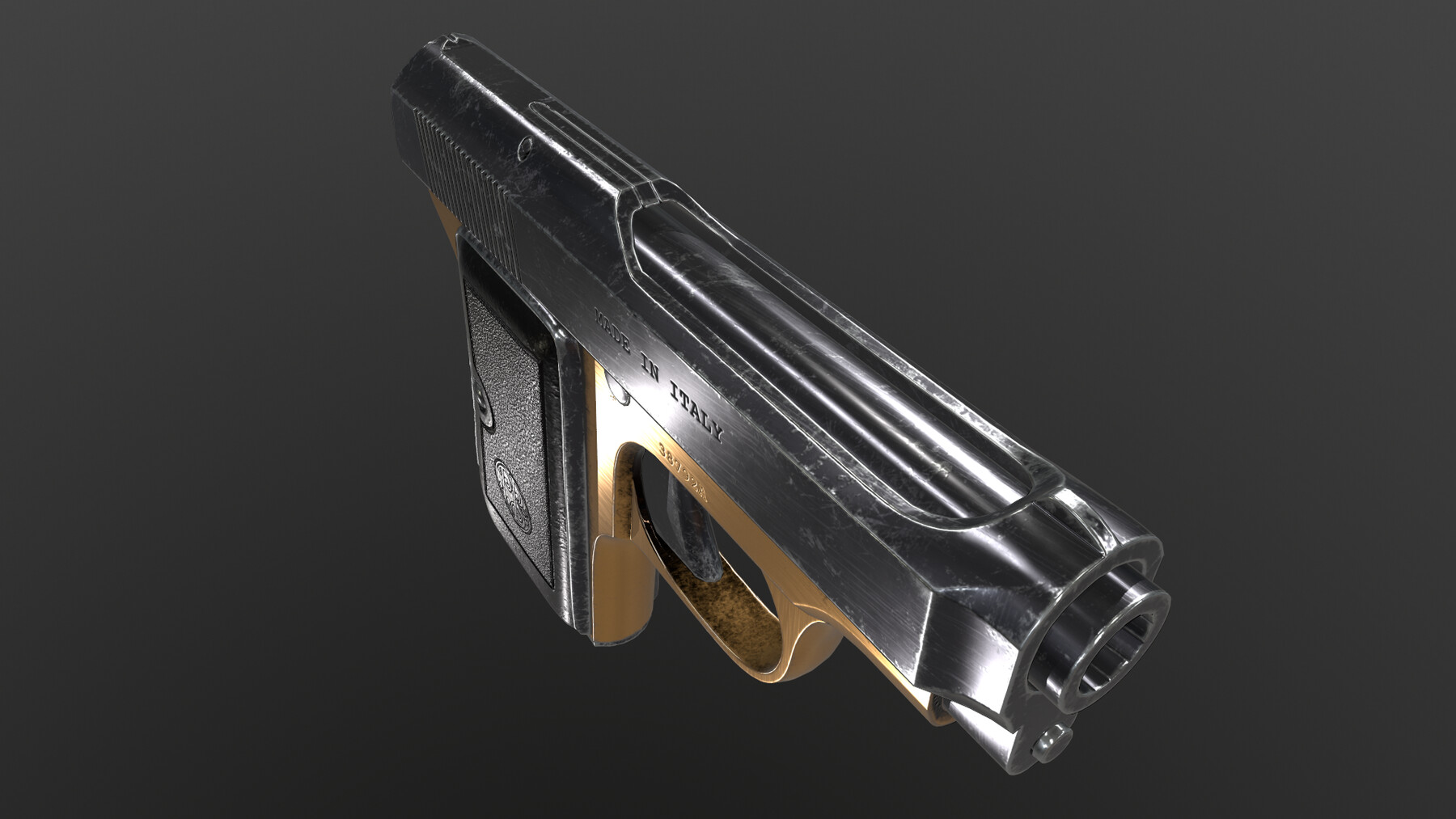 ArtStation - Beretta M418 | Game Assets