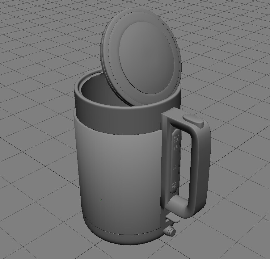 ArtStation - Kettle 3D Model | Game Assets