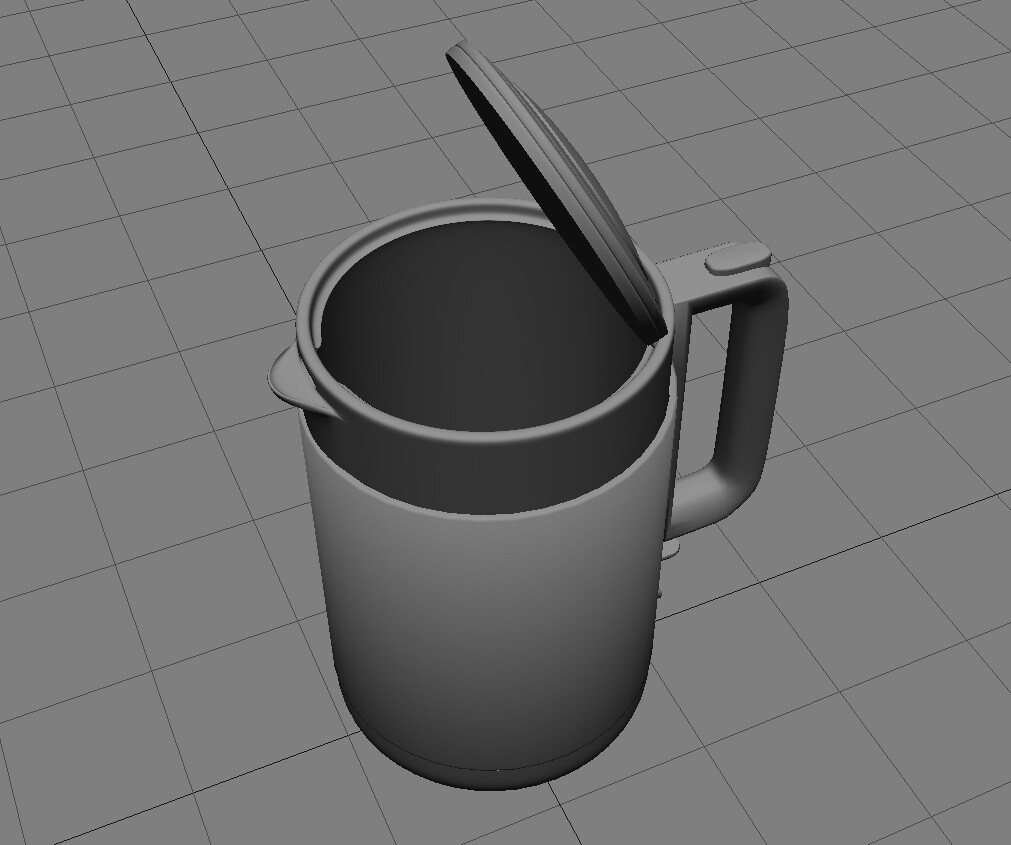 ArtStation - Kettle 3D Model | Game Assets