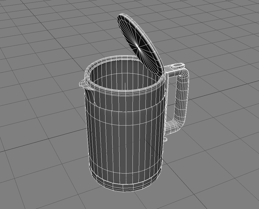 ArtStation - Kettle 3D Model | Game Assets