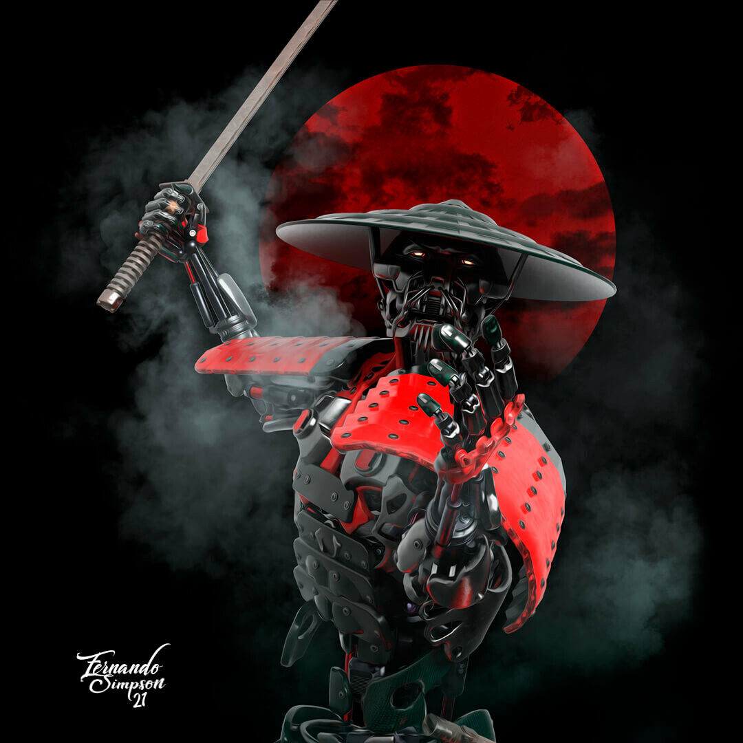 ArtStation - Ronin Cyborg | Artworks