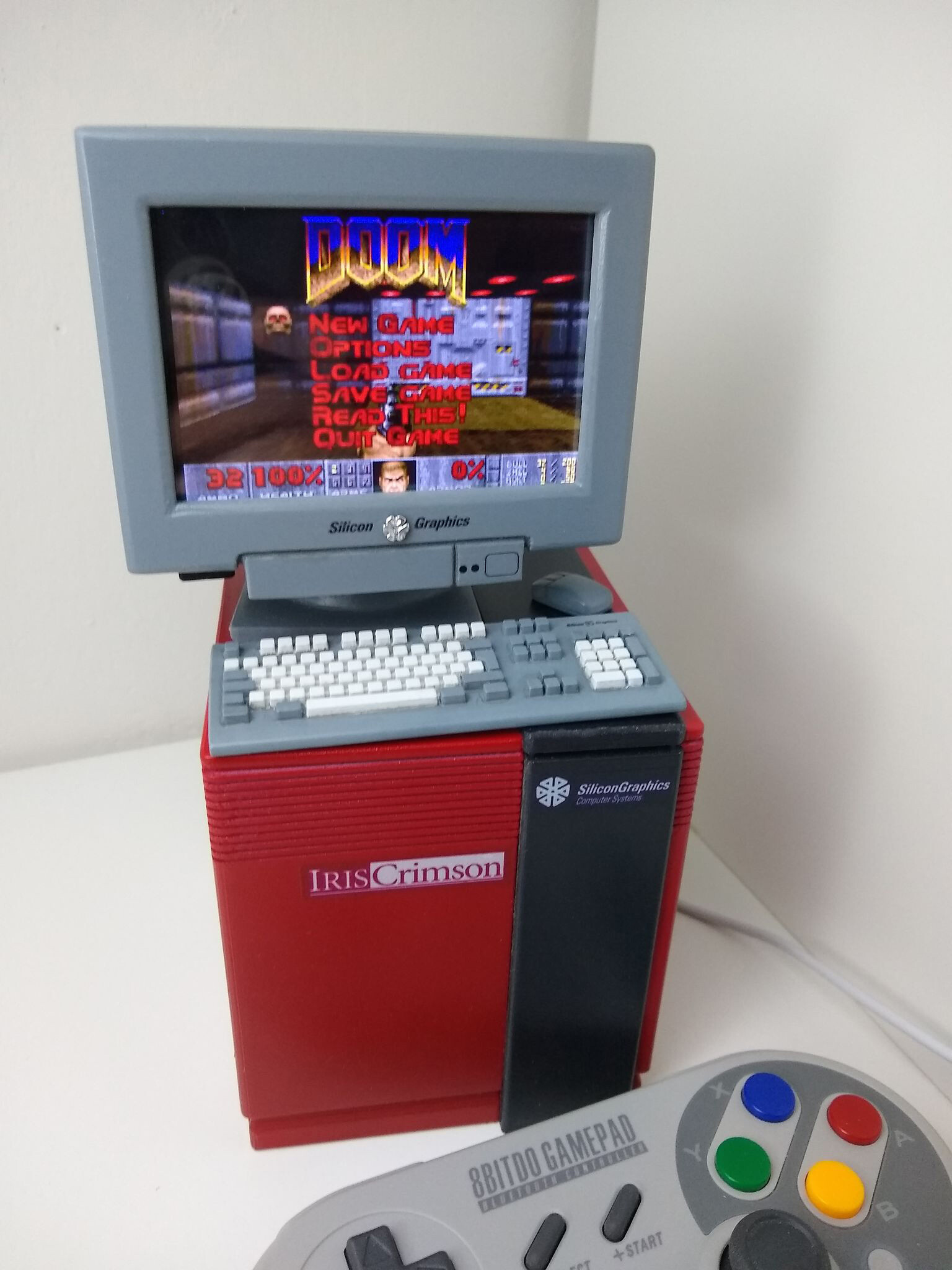 ArtStation - Silicon Graphics Monitor Raspberry Pi Case | Resources