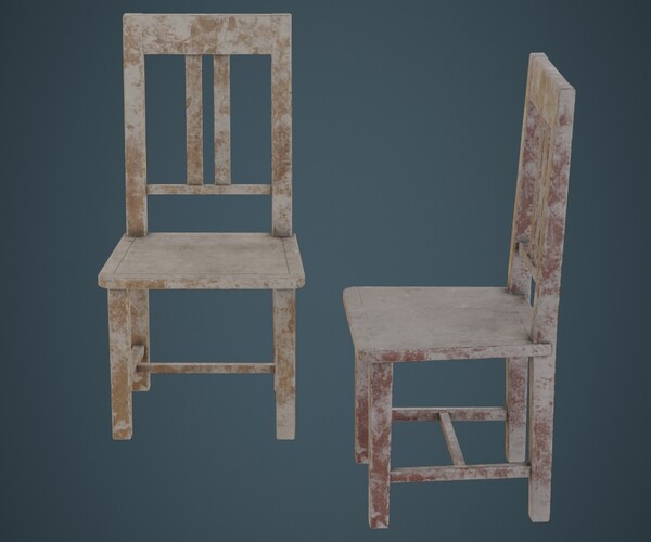 ArtStation - Kitchen Chair 3B | Game Assets
