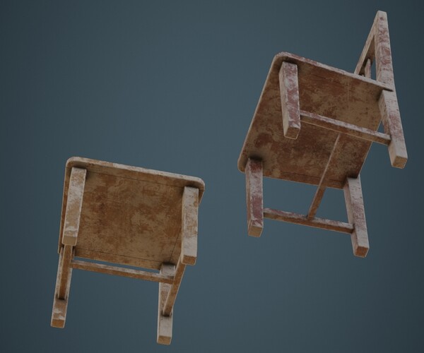 ArtStation - Kitchen Chair 3B | Game Assets