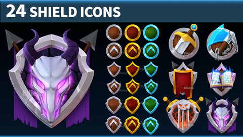 ArtStation - Class Emblem Icon Pack | Game Assets