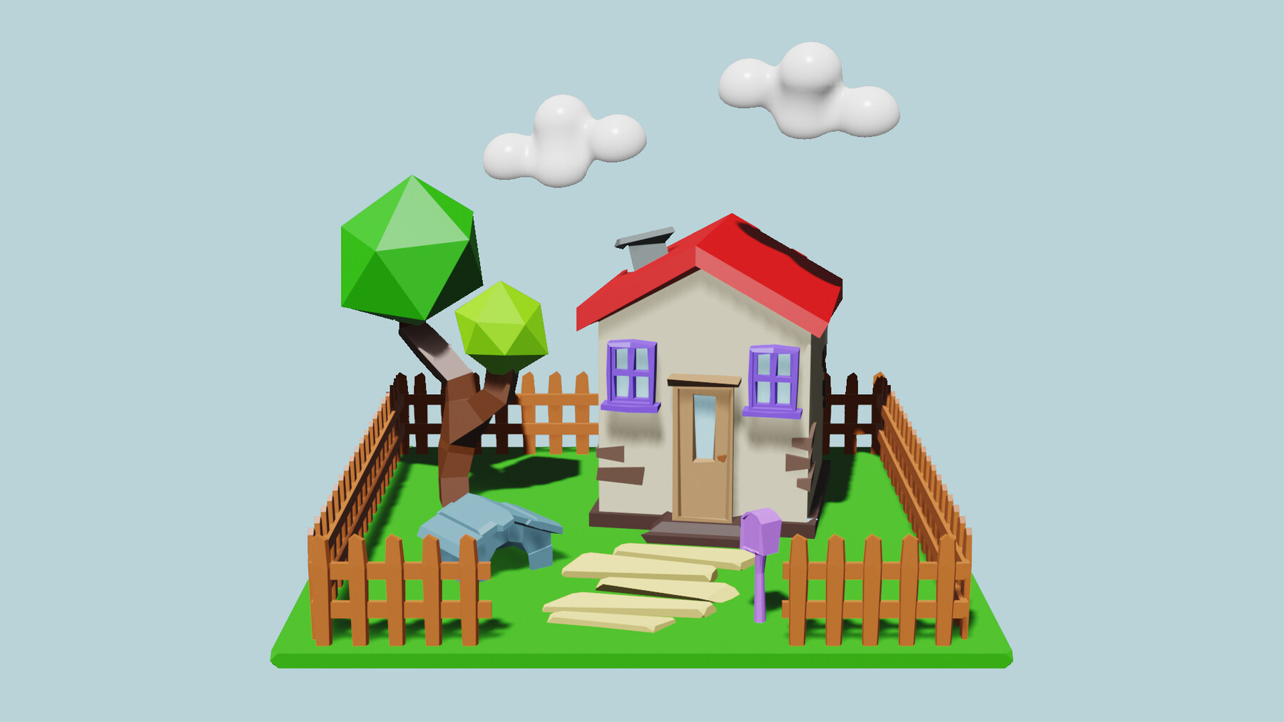 ArtStation - House | Game Assets