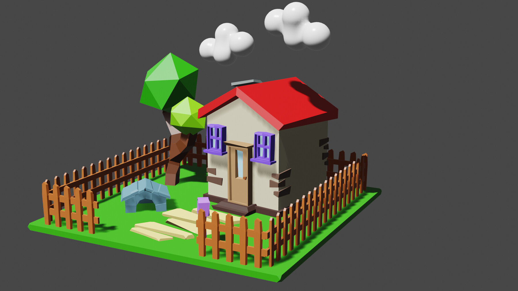 ArtStation - House | Game Assets