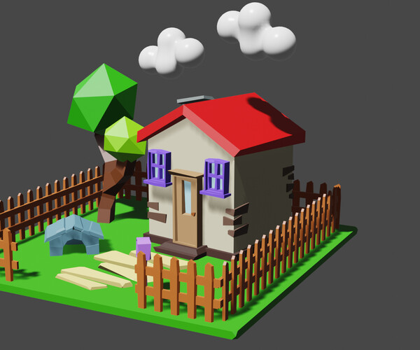 ArtStation - House | Game Assets