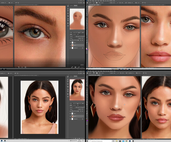 ArtStation - Portrait Painting in Photoshop Video Tutorial | Tutorials