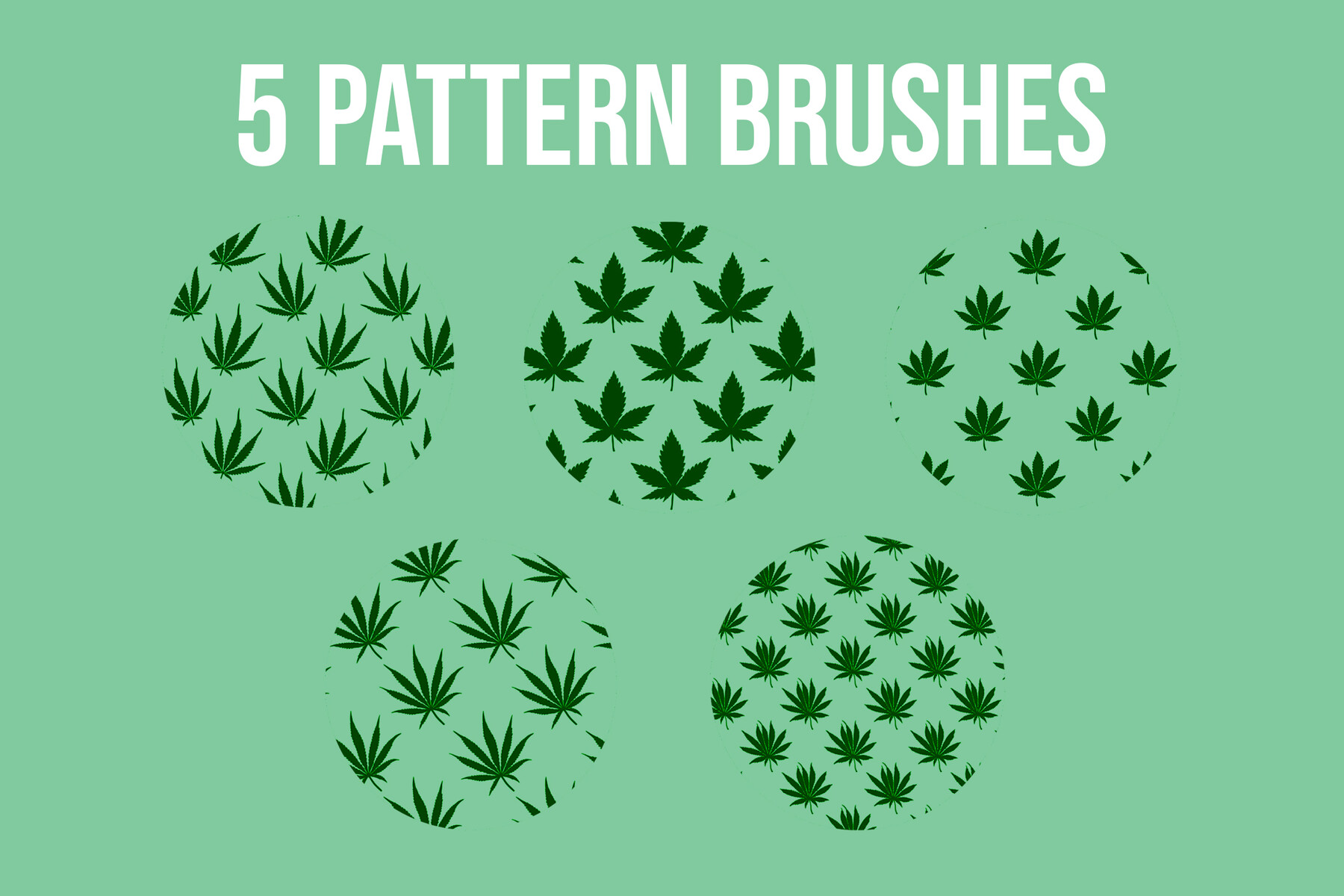 BrushBoy - Free Procreate Brushes Cannabis Leaves