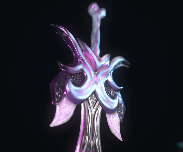 ArtStation - Fantasy Sword | Game Assets