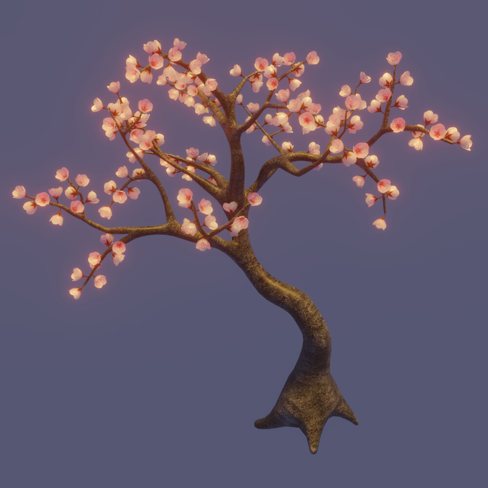 ArtStation - cherry tree | Game Assets
