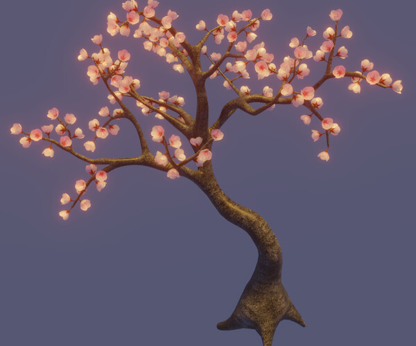 ArtStation - cherry tree | Game Assets