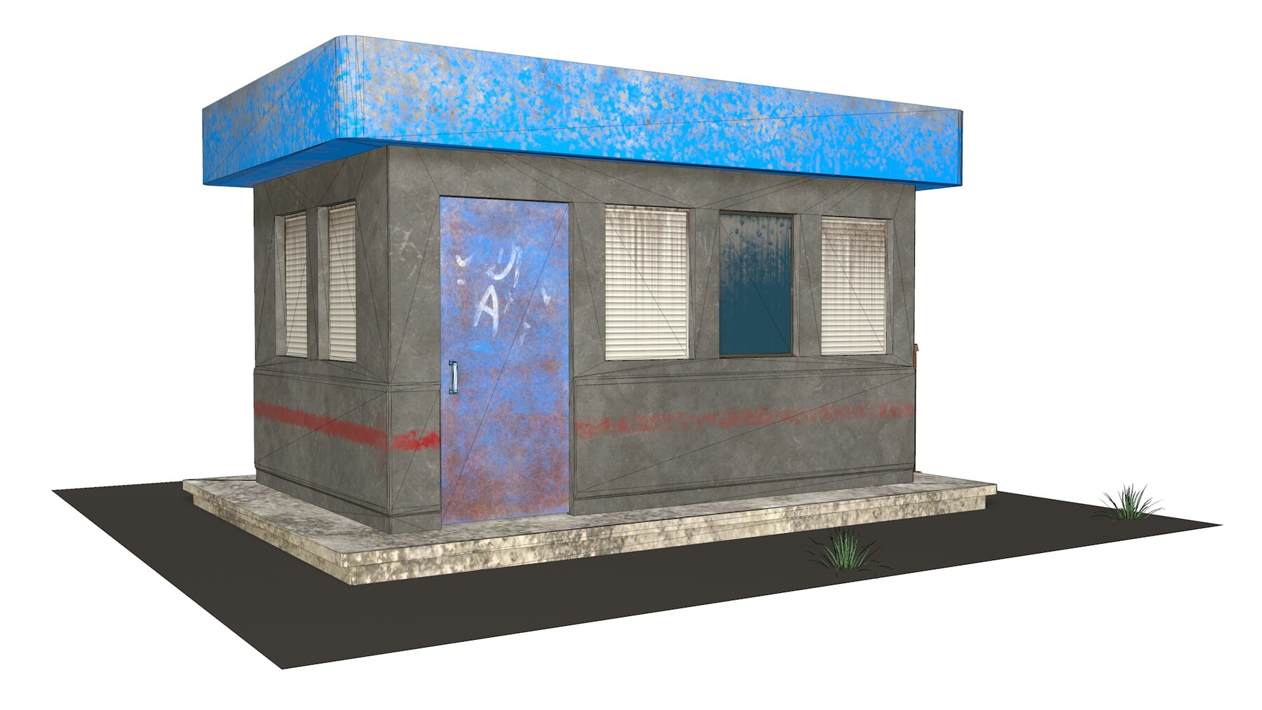 ArtStation - Security booth | Resources