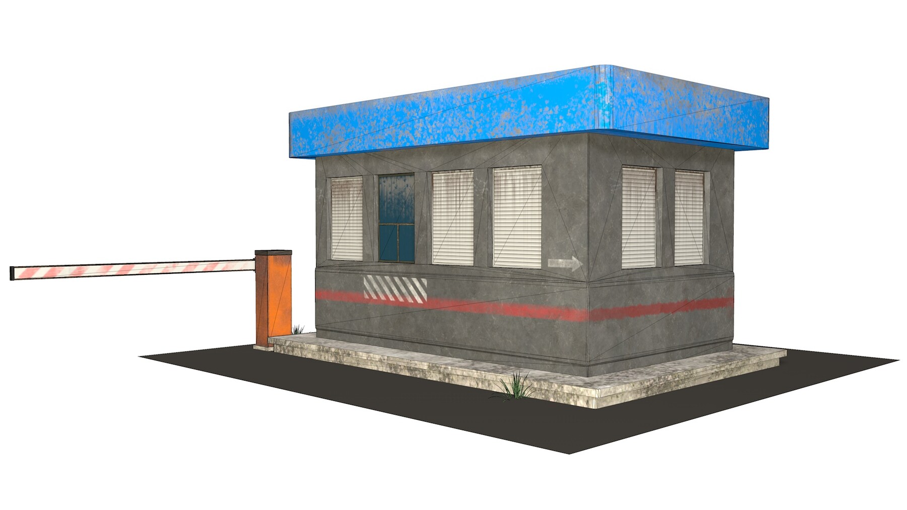 ArtStation - Security booth | Resources