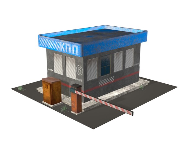 ArtStation - Security booth | Resources