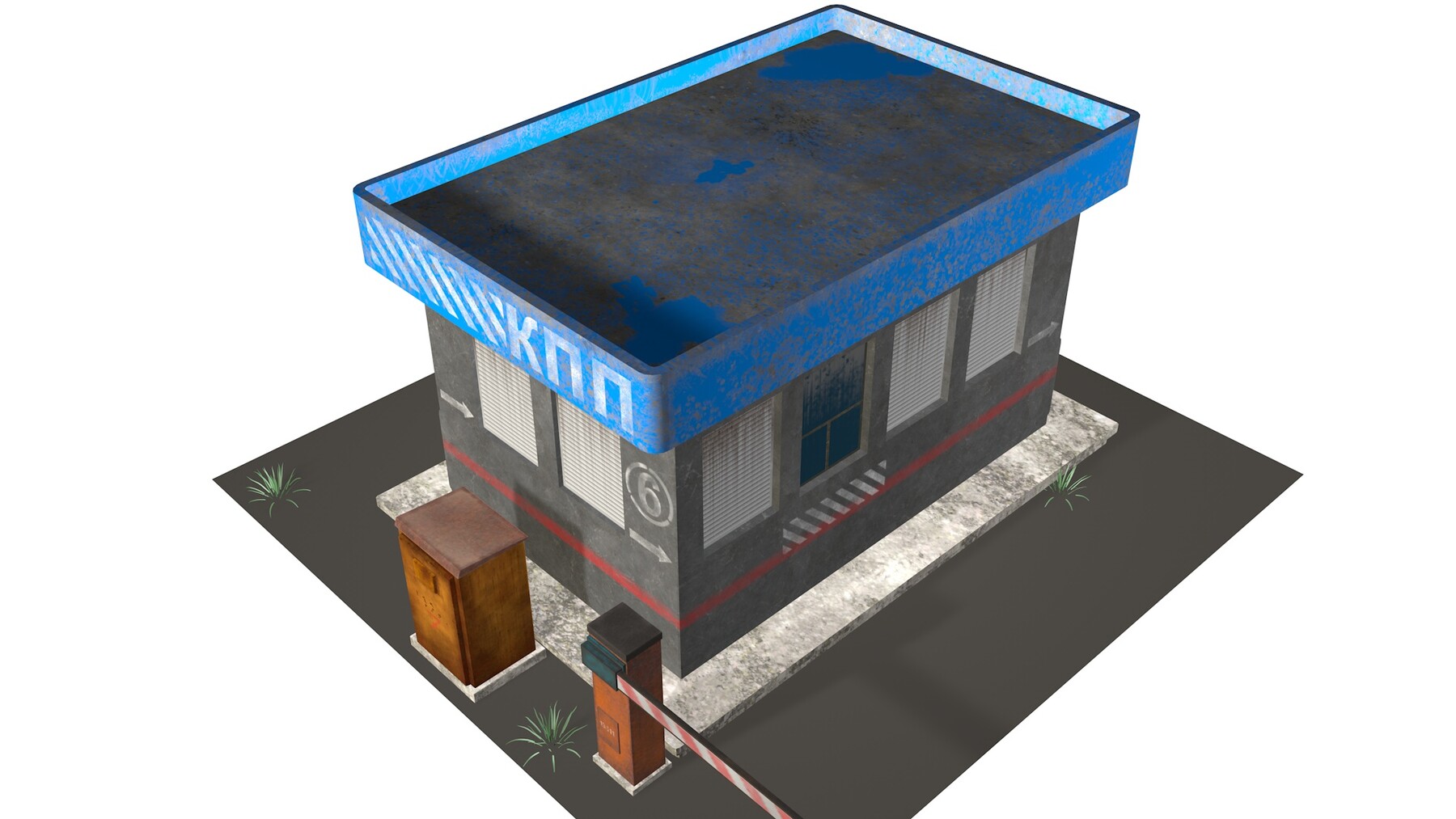 ArtStation - Security booth | Resources