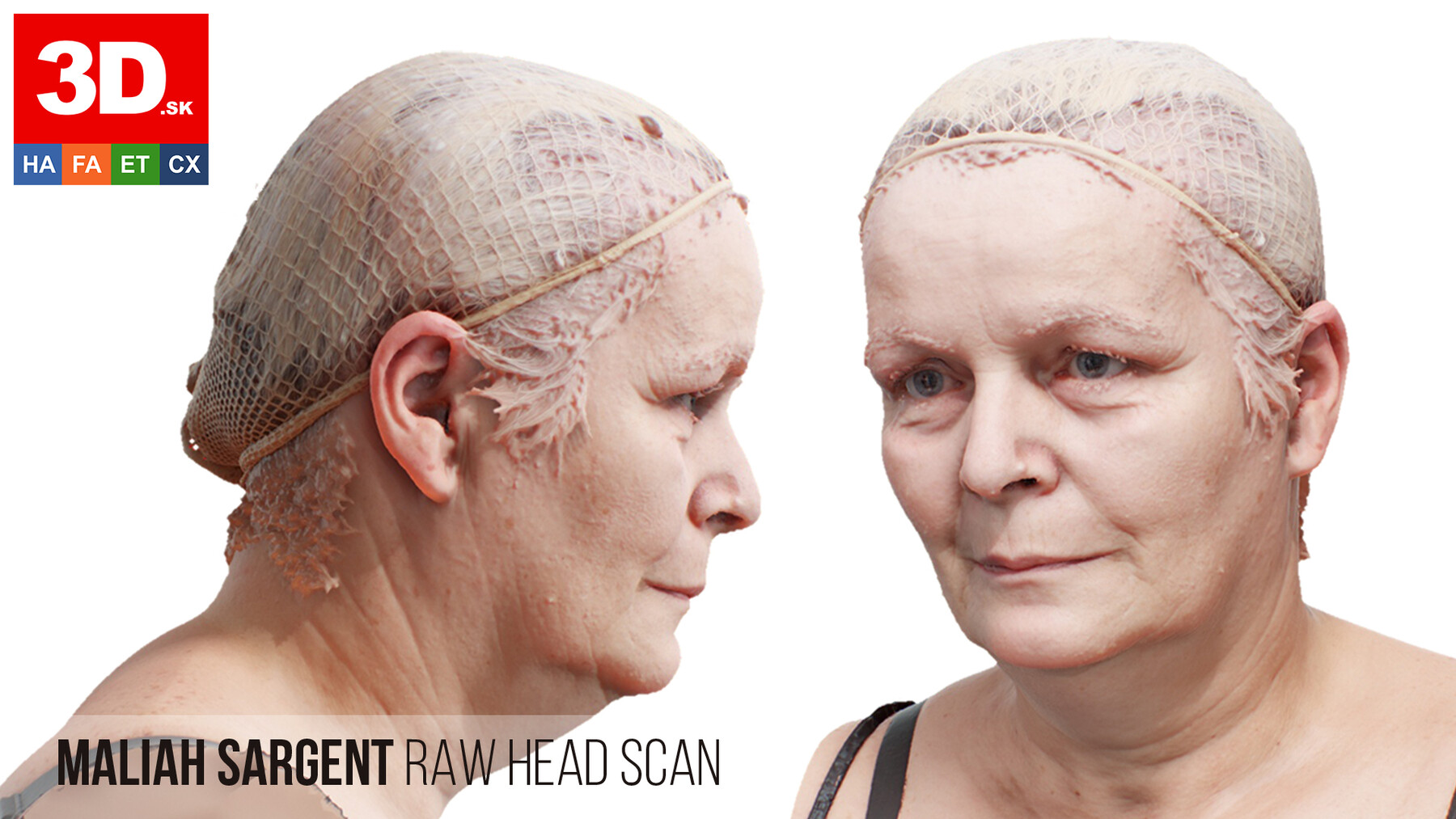 ArtStation - Maliah Sargent Raw 3D Head Scan | Game Assets