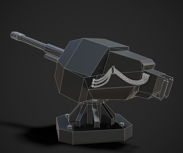 ArtStation - Turret Sentry Game Asset | Game Assets