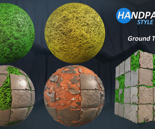 ArtStation - Handpainted Textures | Game Assets