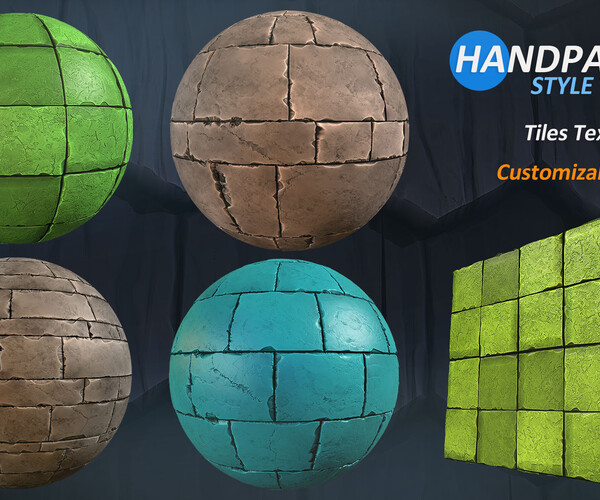 ArtStation - Handpainted Textures | Game Assets
