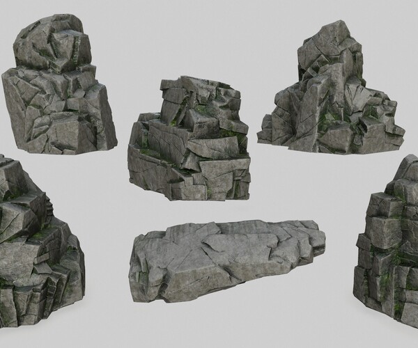 ArtStation - Rock Set | Game Assets