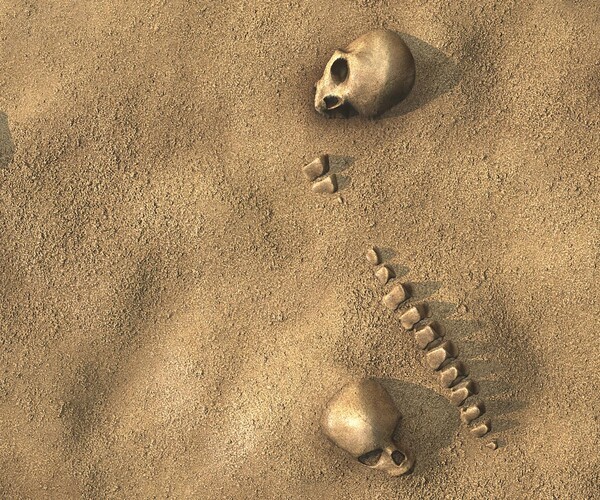 ArtStation - Skulls & Bones Textures | Game Assets