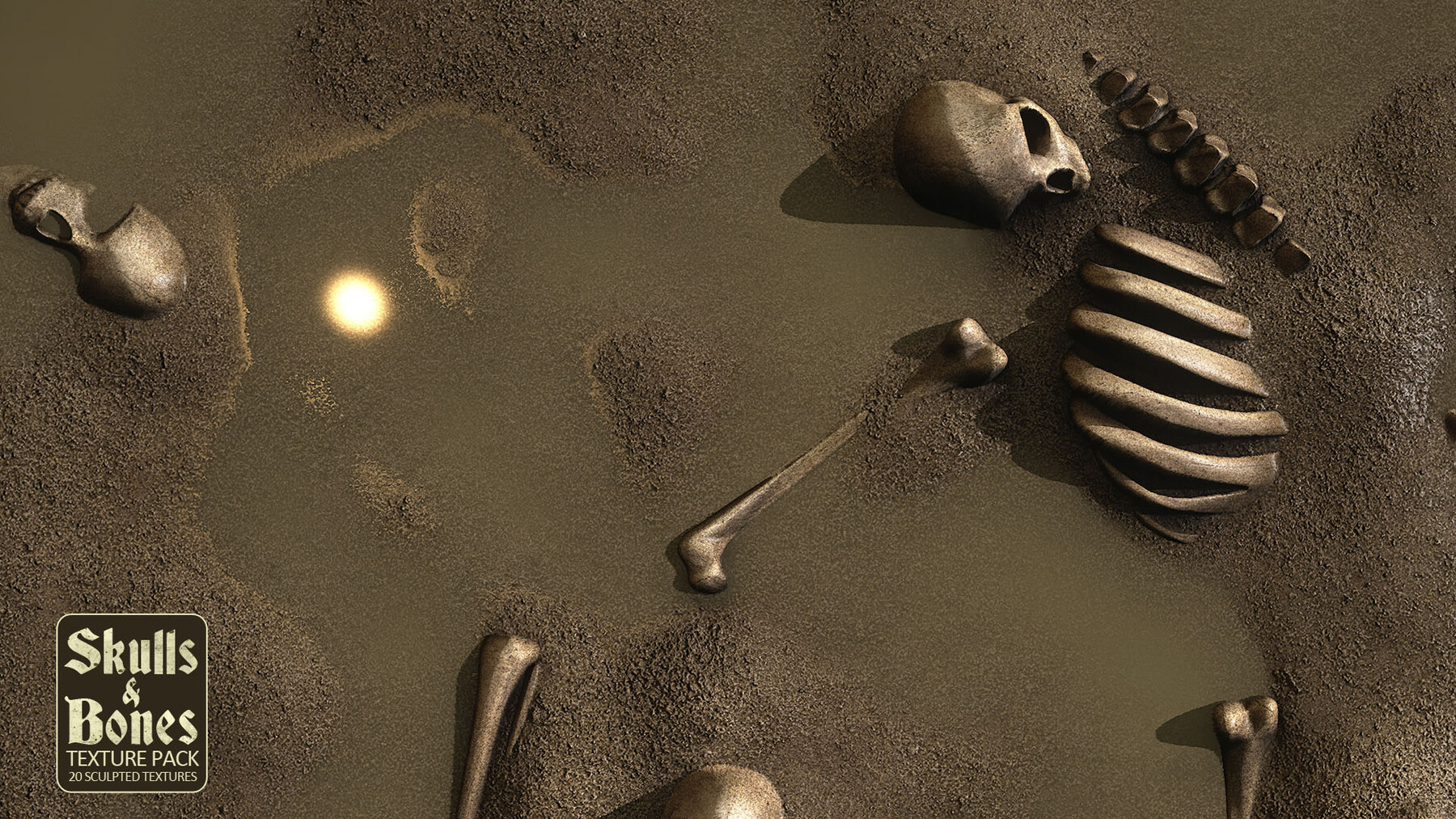 ArtStation - Skulls & Bones Textures | Game Assets