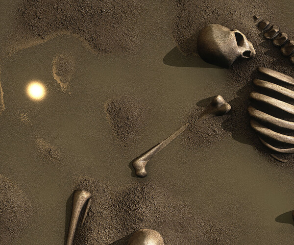 ArtStation - Skulls & Bones Textures | Game Assets