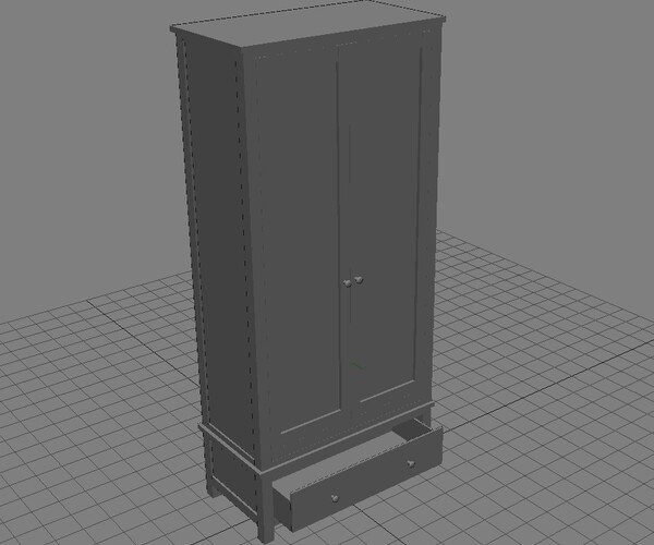 ArtStation - Wardrobe | Game Assets