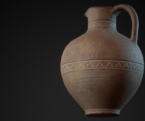 ArtStation - Medieval Jugs | Game Assets