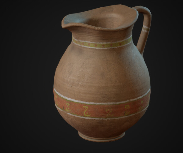 ArtStation - Medieval Jugs | Game Assets