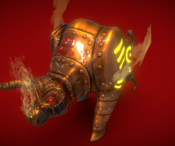 ArtStation - 2021 - Year of the Metal Ox | Resources