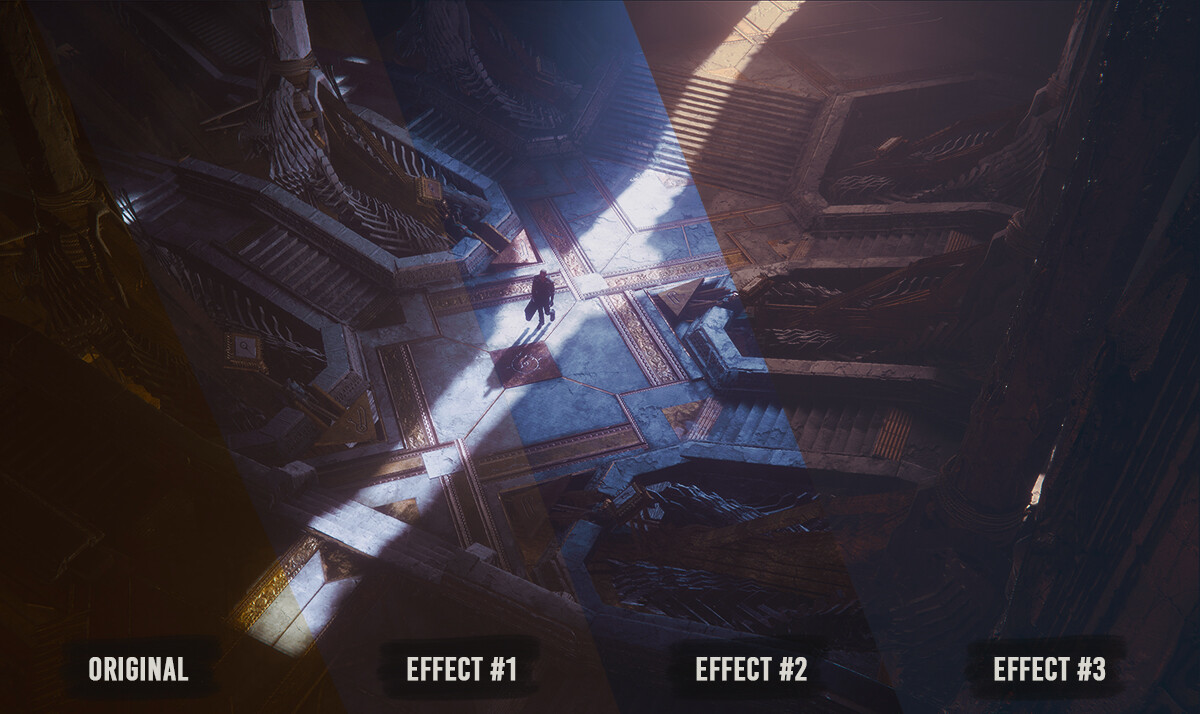 ArtStation - 50 Cyberpunk Unity LUTs Pack | Game Assets