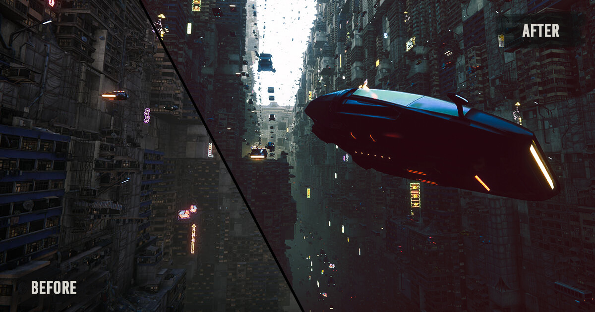 ArtStation - 50 Cyberpunk Unity LUTs Pack | Game Assets