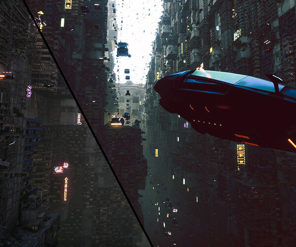 ArtStation - 50 Cyberpunk Unity LUTs Pack | Game Assets